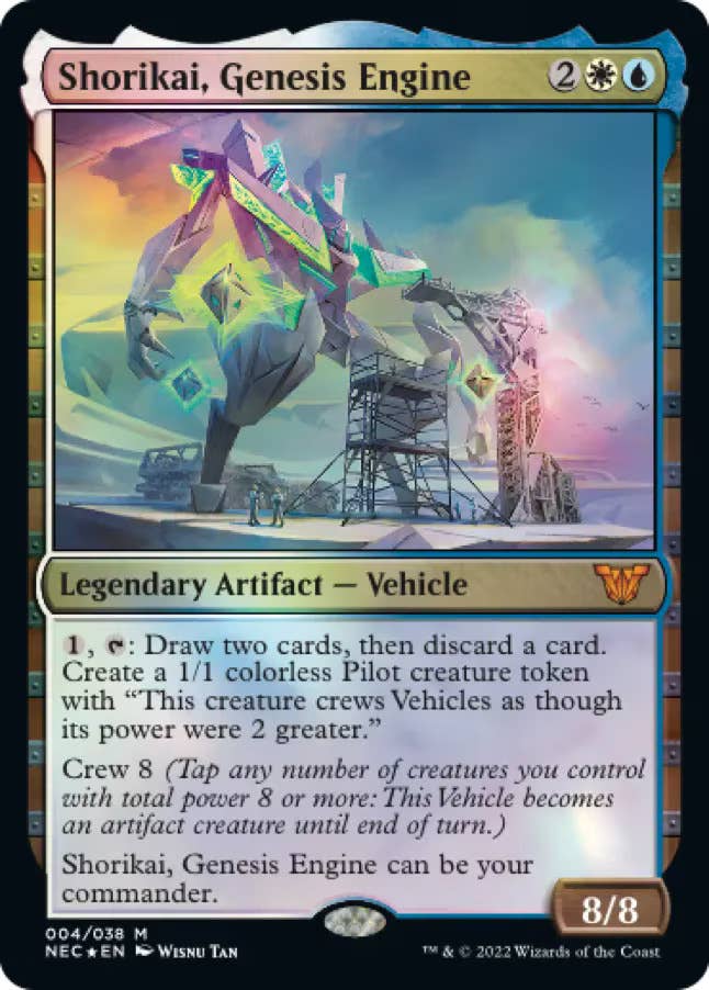Legendary vehicles can be your commander in MTG Edge of Eternities ...