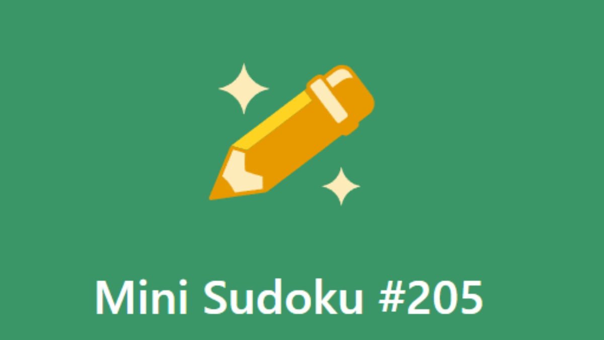 Today’s Mini Sudoku #205 4 Triples LinkedIn Answer (March 4, 2026 ...
