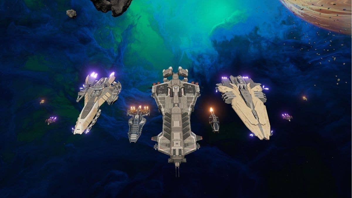 Space Reign Blends Space Sim Combat and RTS Fleet Command - GameDaily