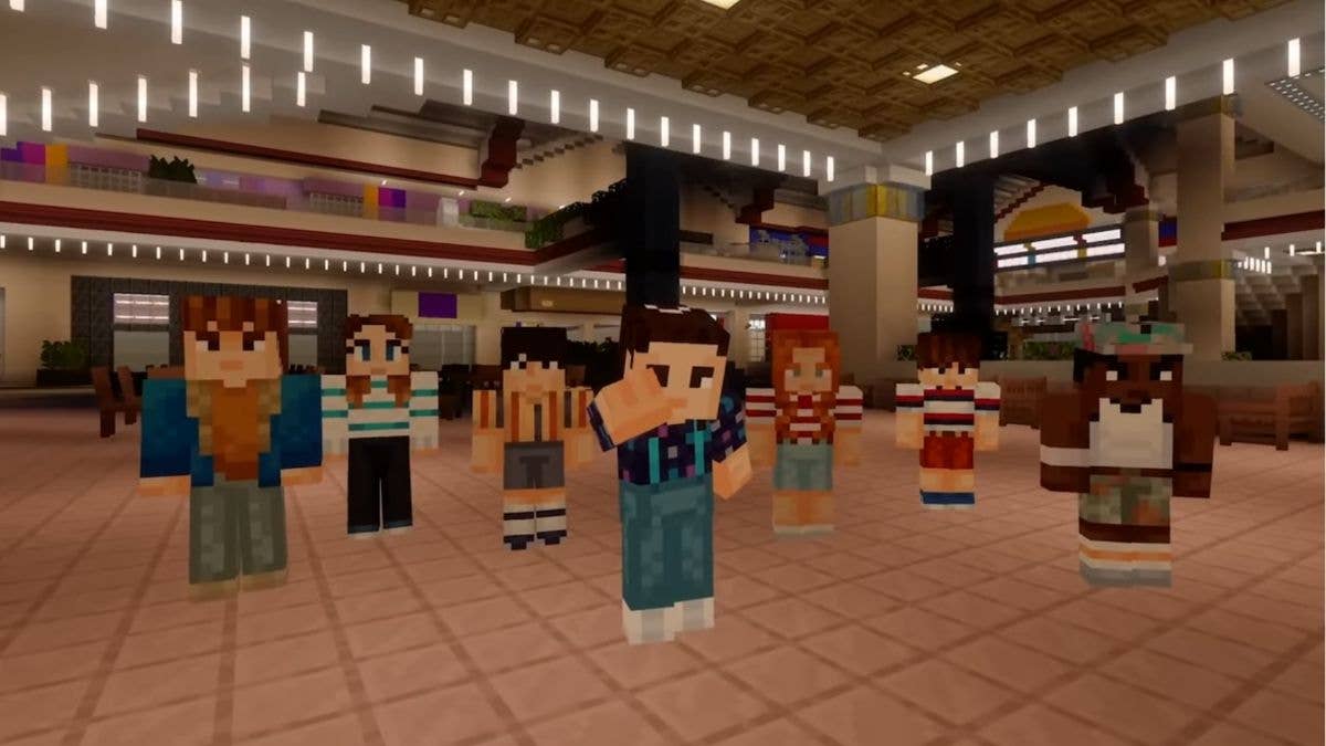 Minecraft’s Stranger Things DLC Is Out Now With Playable Heroes, Upside ...