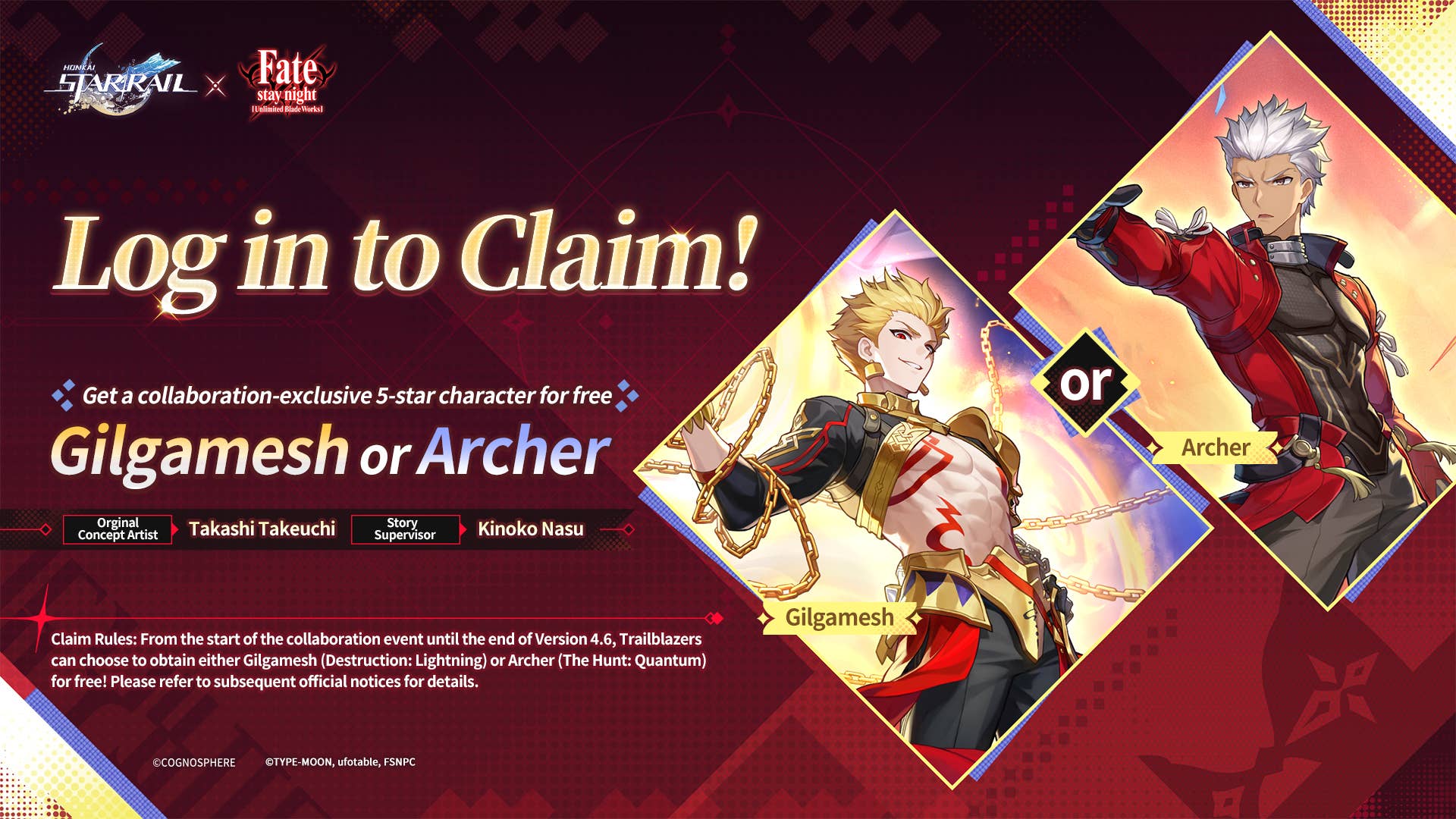 Honkai Star Rail Reveals Rin And Gilgamesh As Playable Characters In ...