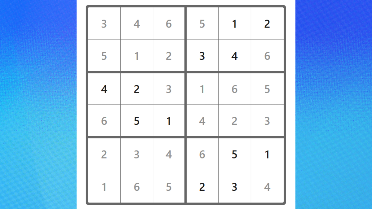 Today’s Mini Sudoku #290 LinkedIn Answer (May 28, 2026) - GameDaily