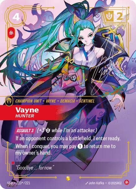 Riftbound TCG Spiritforged Signature Chase Cards The Most Valuable and ...