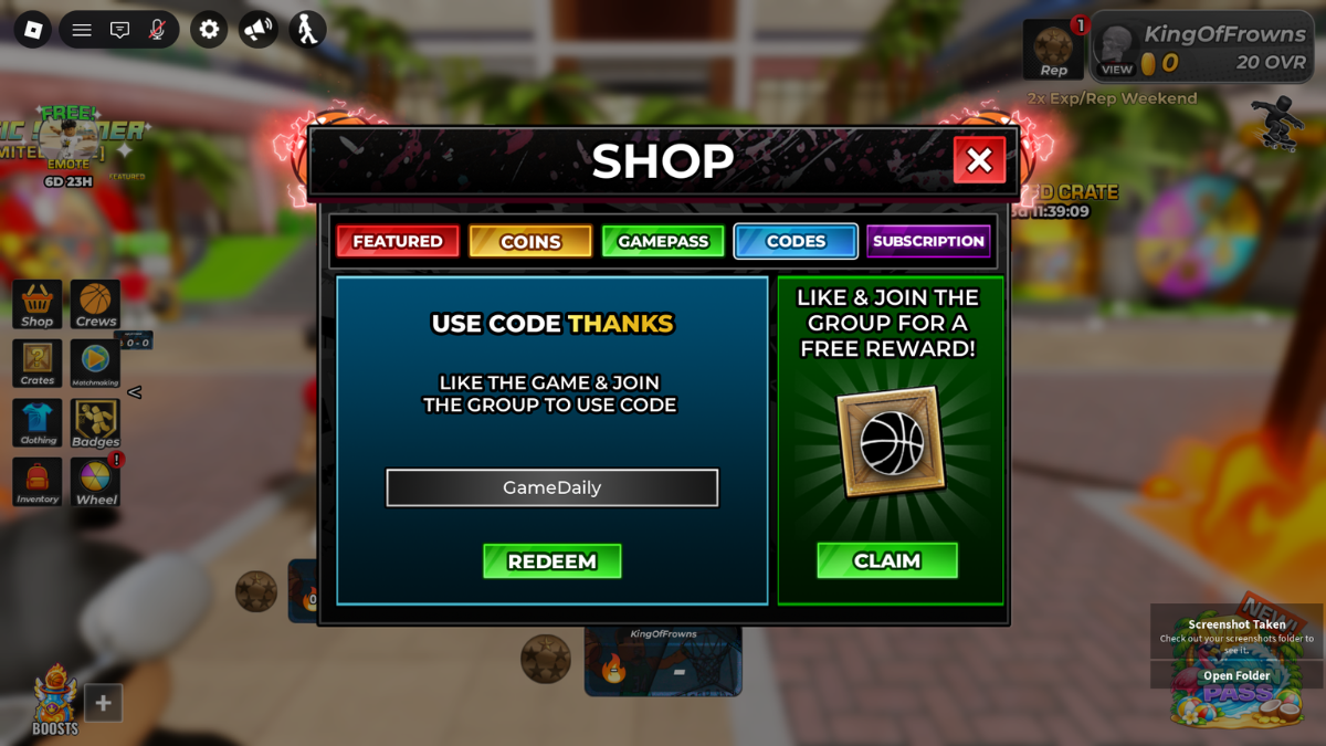 Arcade Basketball Codes (June 2026) - GameDaily