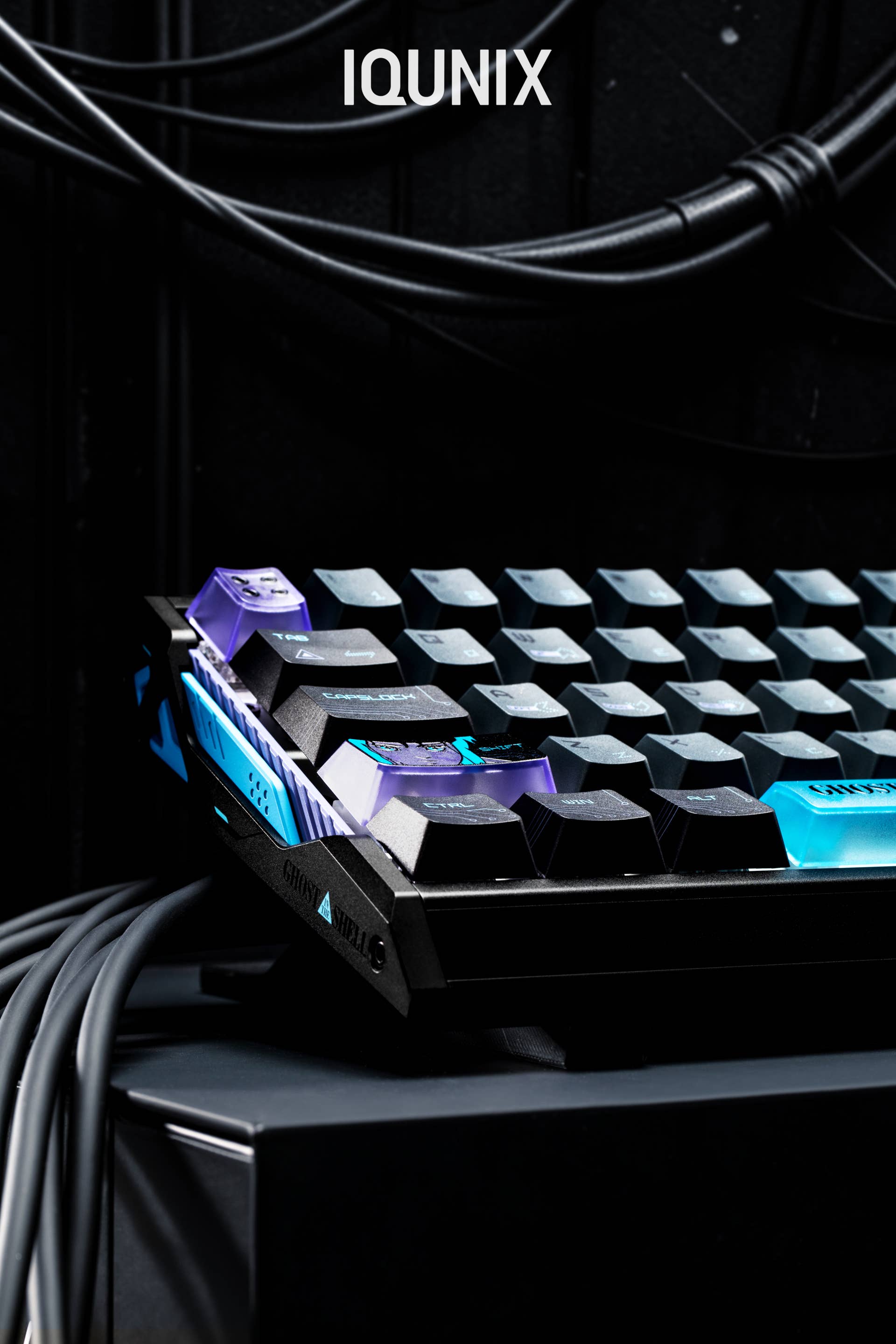 IQUNIX EV63 Ghost in the Shell Edition Review – Premium Cyberpunk ...