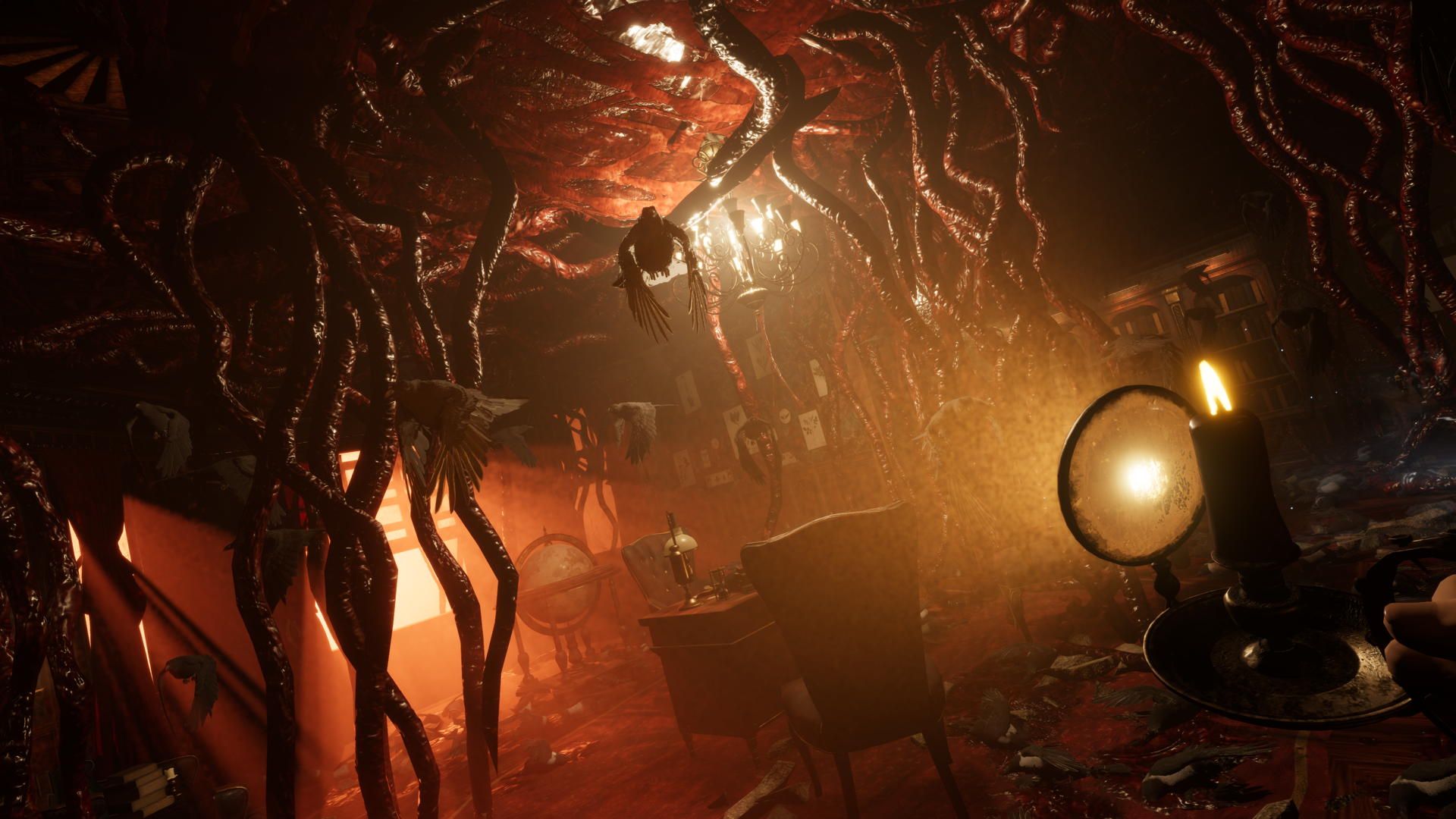 Haunted Bloodlines BringsHorror in a Living Mansion to PS5 and PC ...