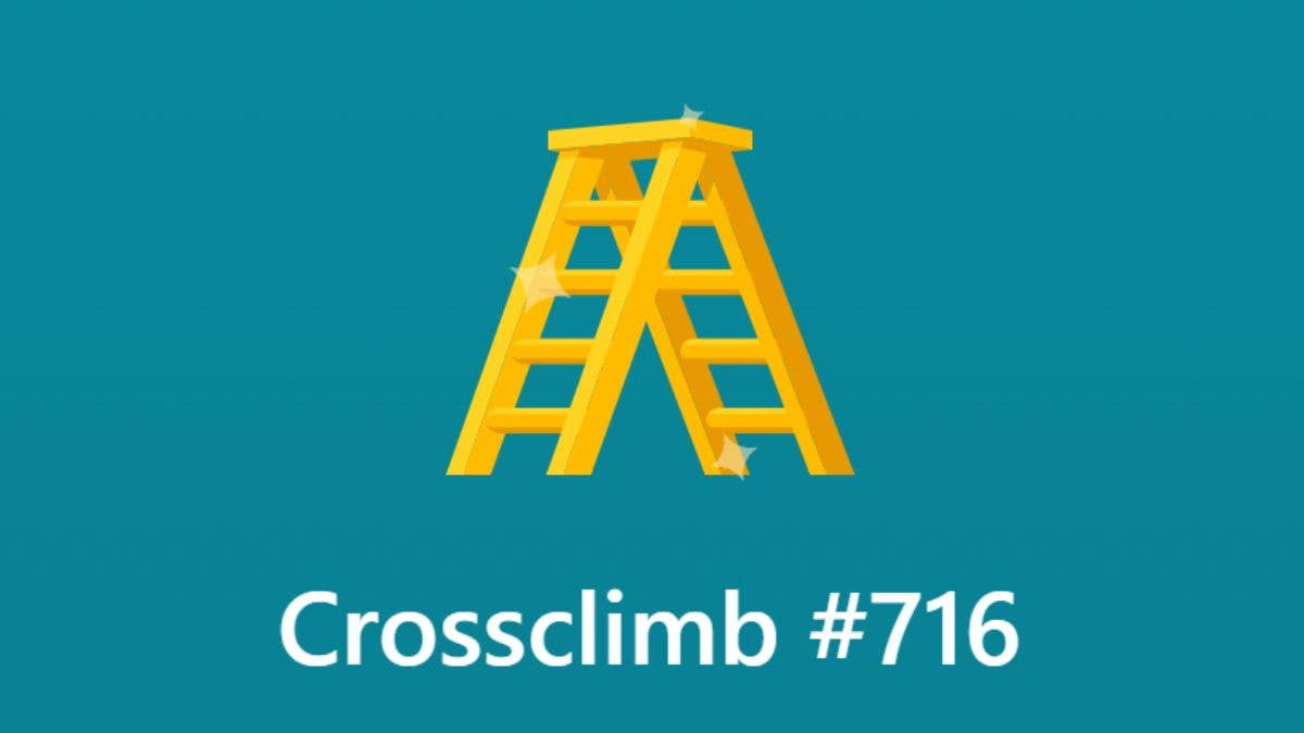 Today’s Crossclimb #716 LinkedIn Answer (April 16, 2026) - GameDaily