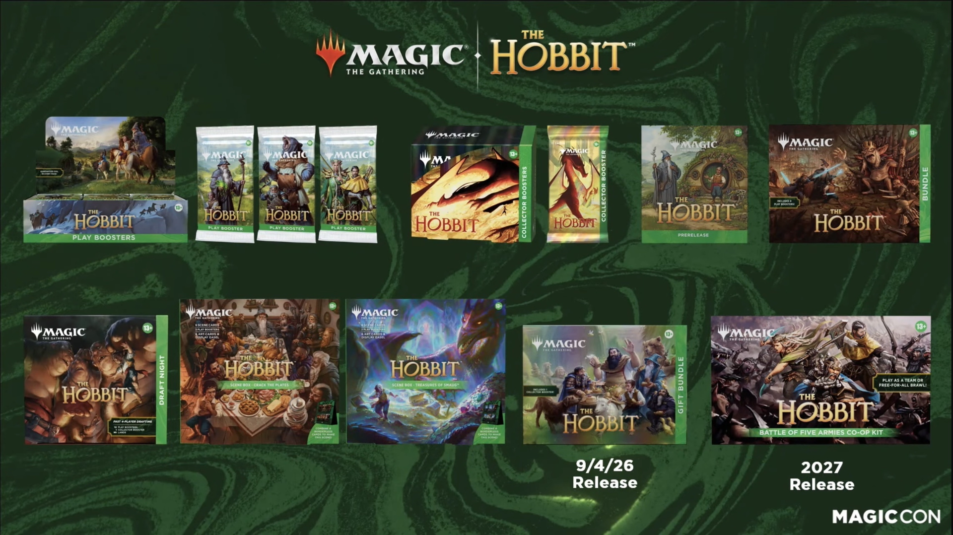 First Look at Magic The Gathering’s The Hobbit Set Revealed at MagicCon ...