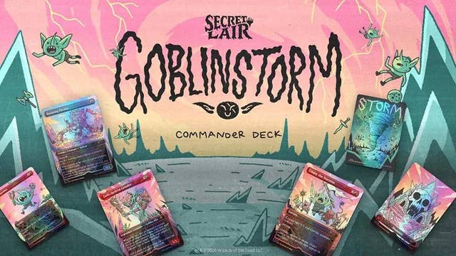 Secret Lair Commander Deck Goblin Storm Full Decklist Revealed - GameDaily