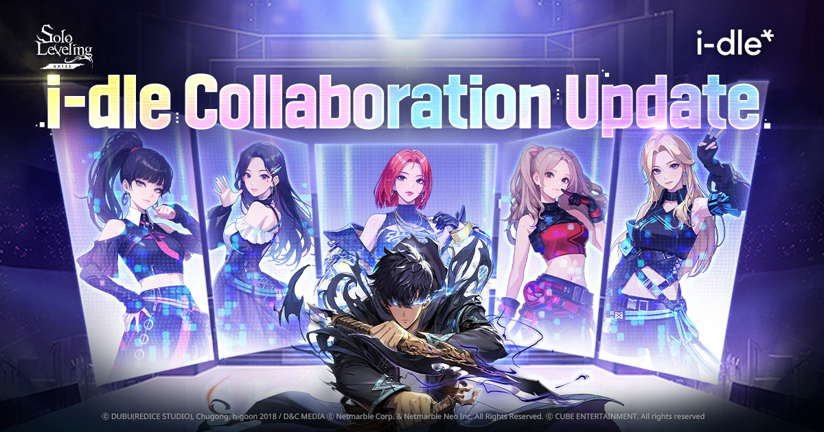 Solo Leveling: ARISE Joins Forces with K‑Pop Sensation i‑dle - GameDaily