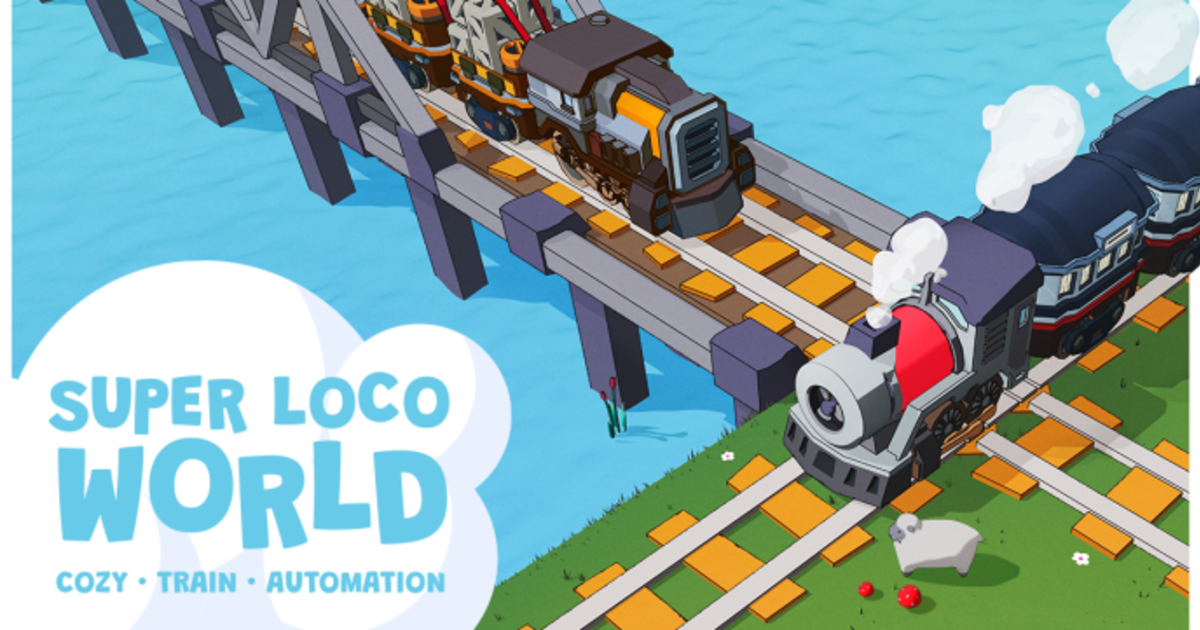 Super Loco World: Cozy Train Automation Chugs Onto Steam Today - GameDaily