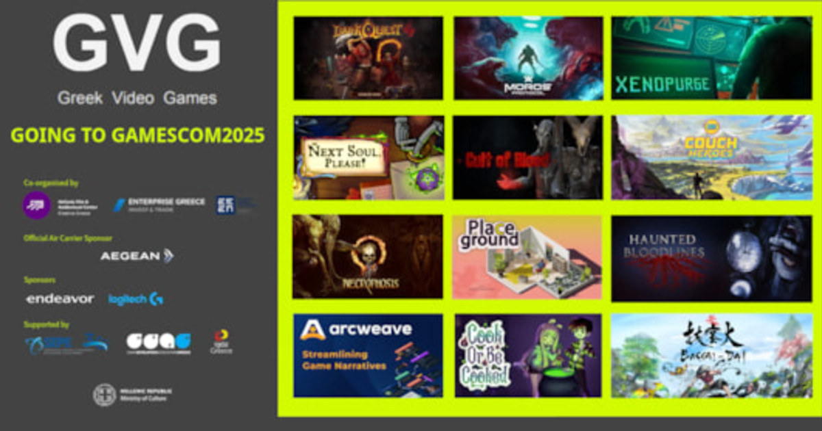 Greek Developers Make Waves at gamescom 2025 with National Delegation ...