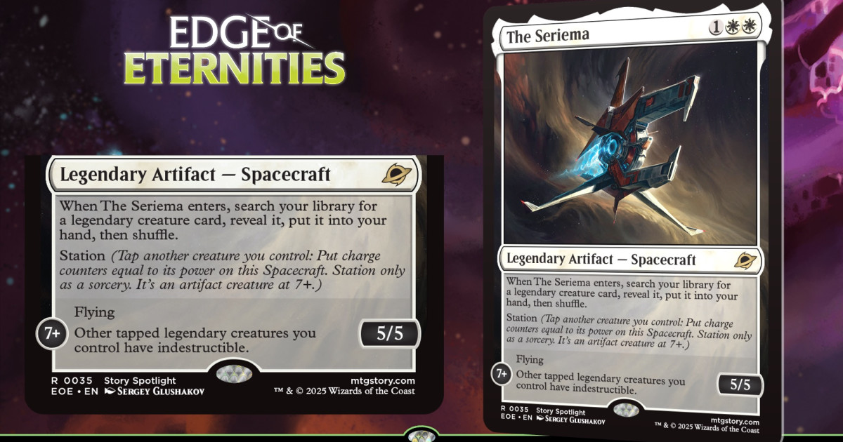 Legendary vehicles can be your commander in MTG Edge of Eternities ...