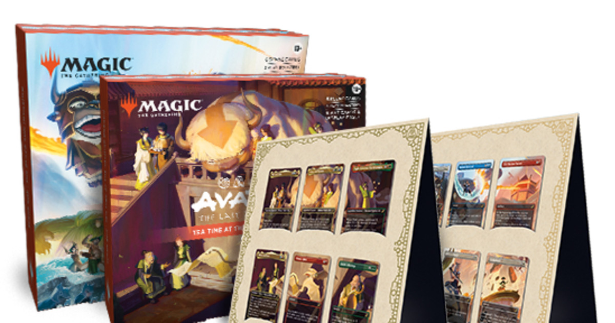 Avatar: The Last Airbender's Magic: The Gathering Scene Boxes Cards ...