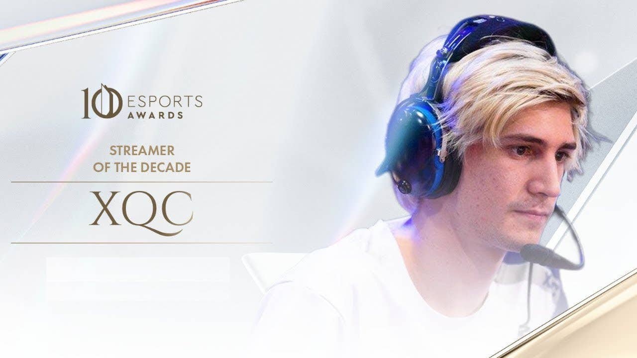 Streamer xQc Awarded as the Streamer of the Decade - GameDaily