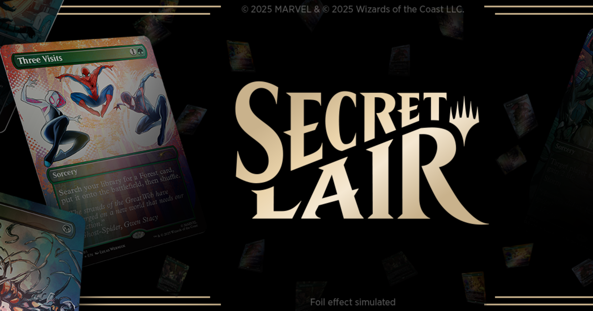 Secret Lair x Marvel's Spider-Man Superdrop Announced - GameDaily