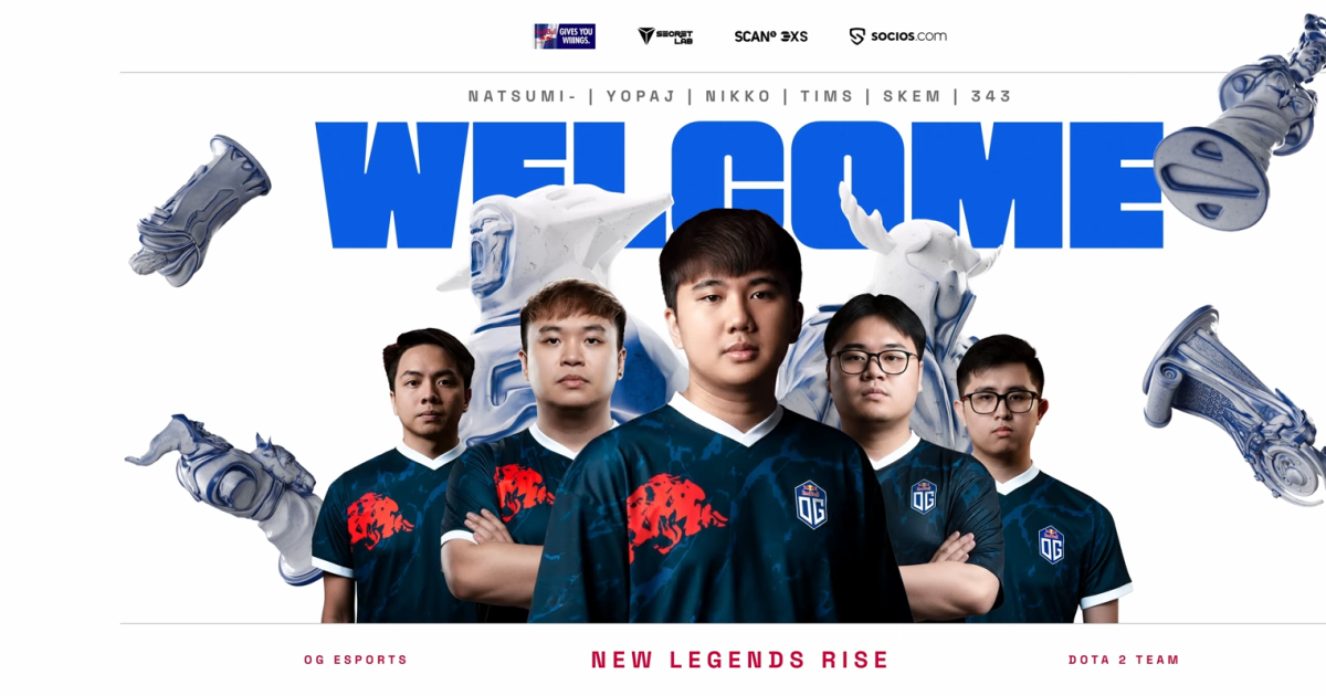 OG Esports Unveils A Full SEA Team For Their New Dota 2 Roster - GameDaily