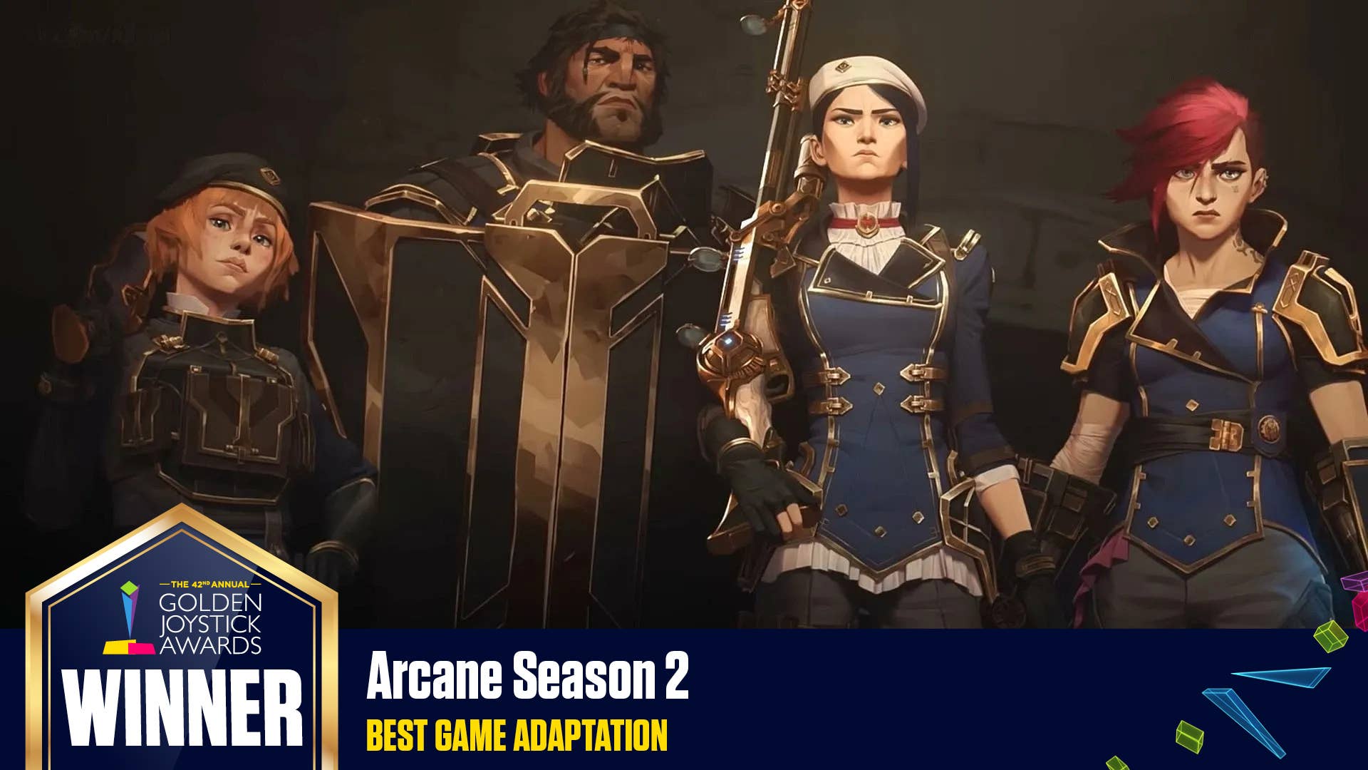Arcane Season 2 Wins Best Game Adaptation Award at the Golden Joystick ...