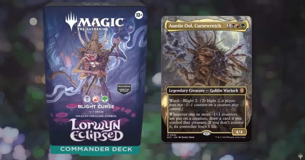 MTG Lorwyn Eclipsed Blight Curse Deck List Revealed - GameDaily