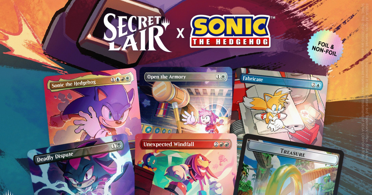 Sonic the Hedgehog Secret Lair announced - GameDaily