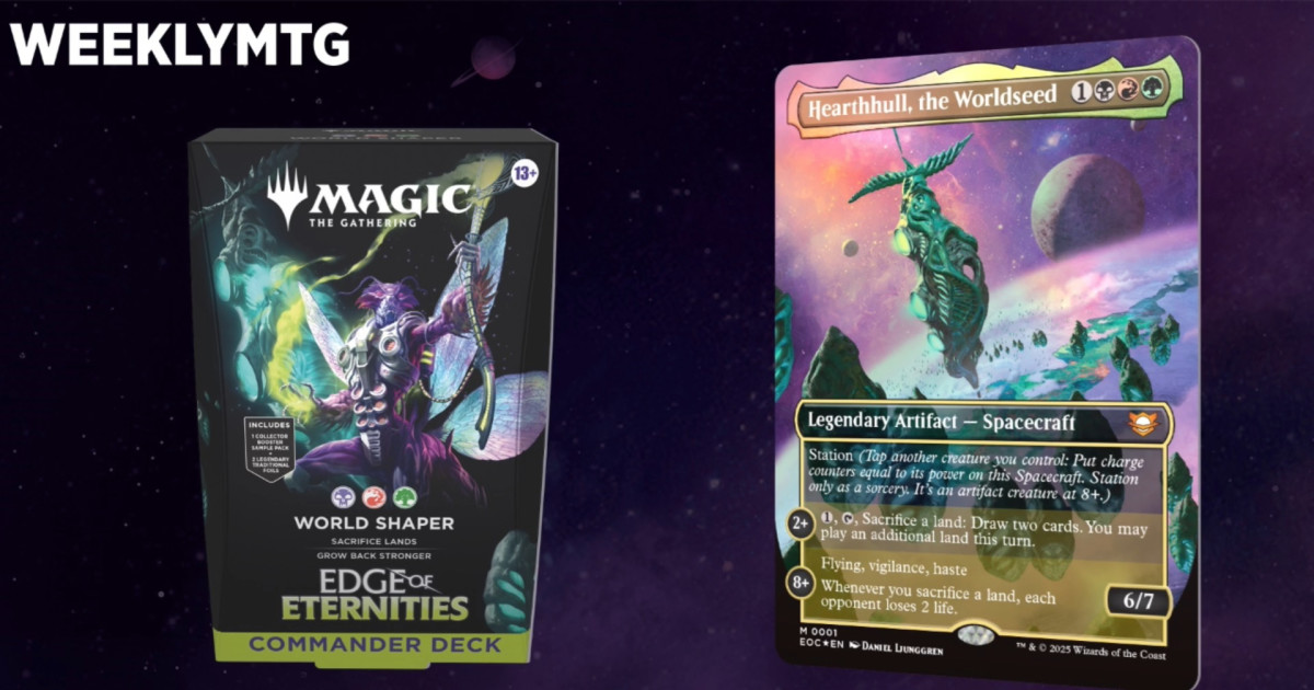 MTG Edge of Eternities World Shaper Precon Deck List Revealed - GameDaily
