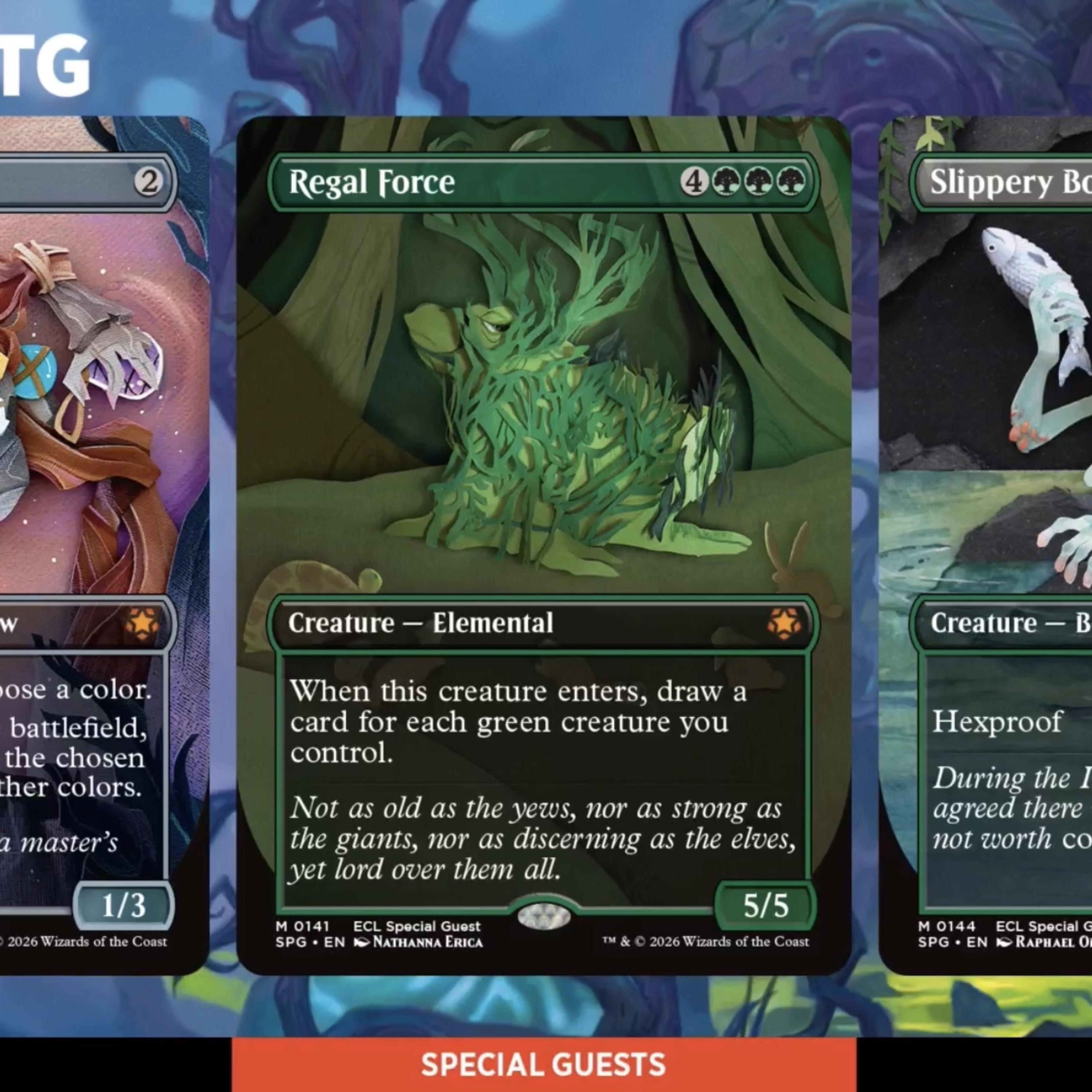 Lorwyn Eclipsed Special Guest Cards Revealed - GameDaily