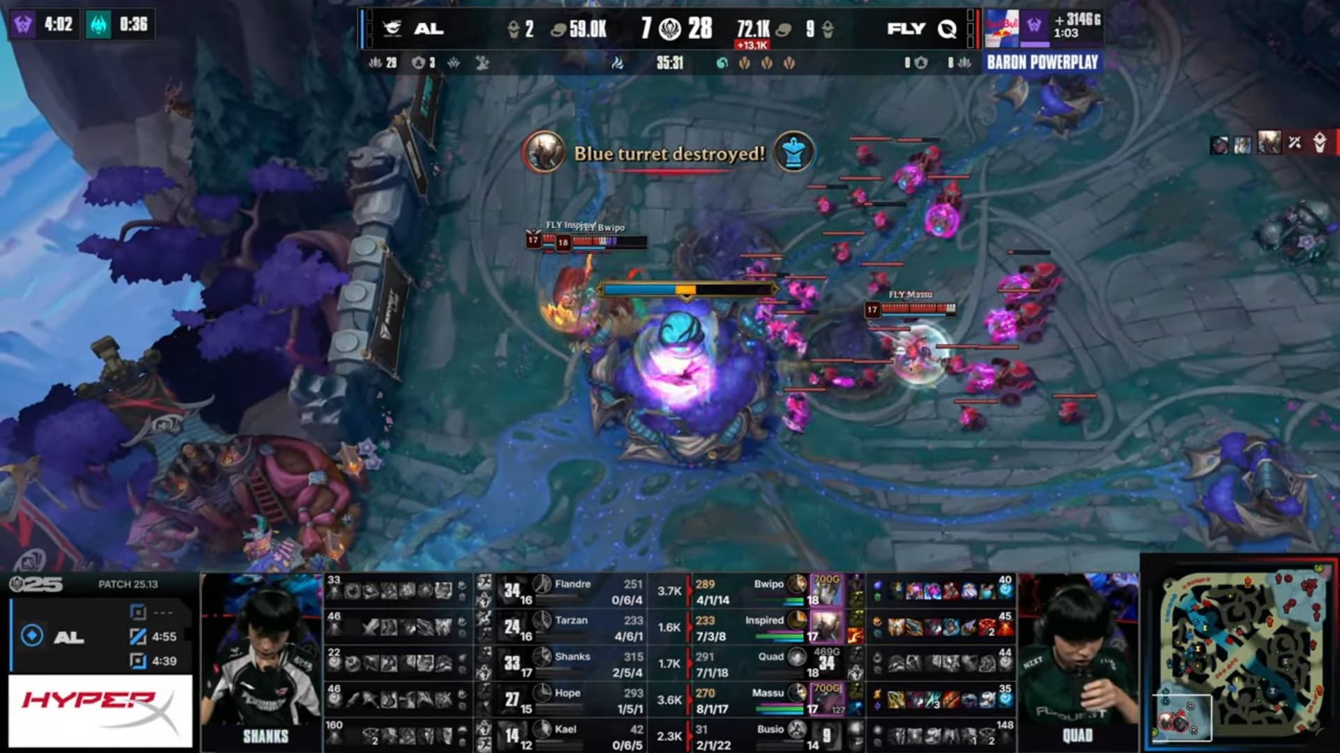 MSI 2025: Anyone's Legend Wins Against FlyQuest - GameDaily