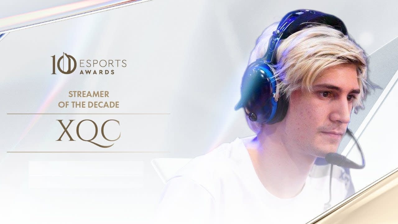 Streamer xQc Awarded as the Streamer of the Decade - GameDaily