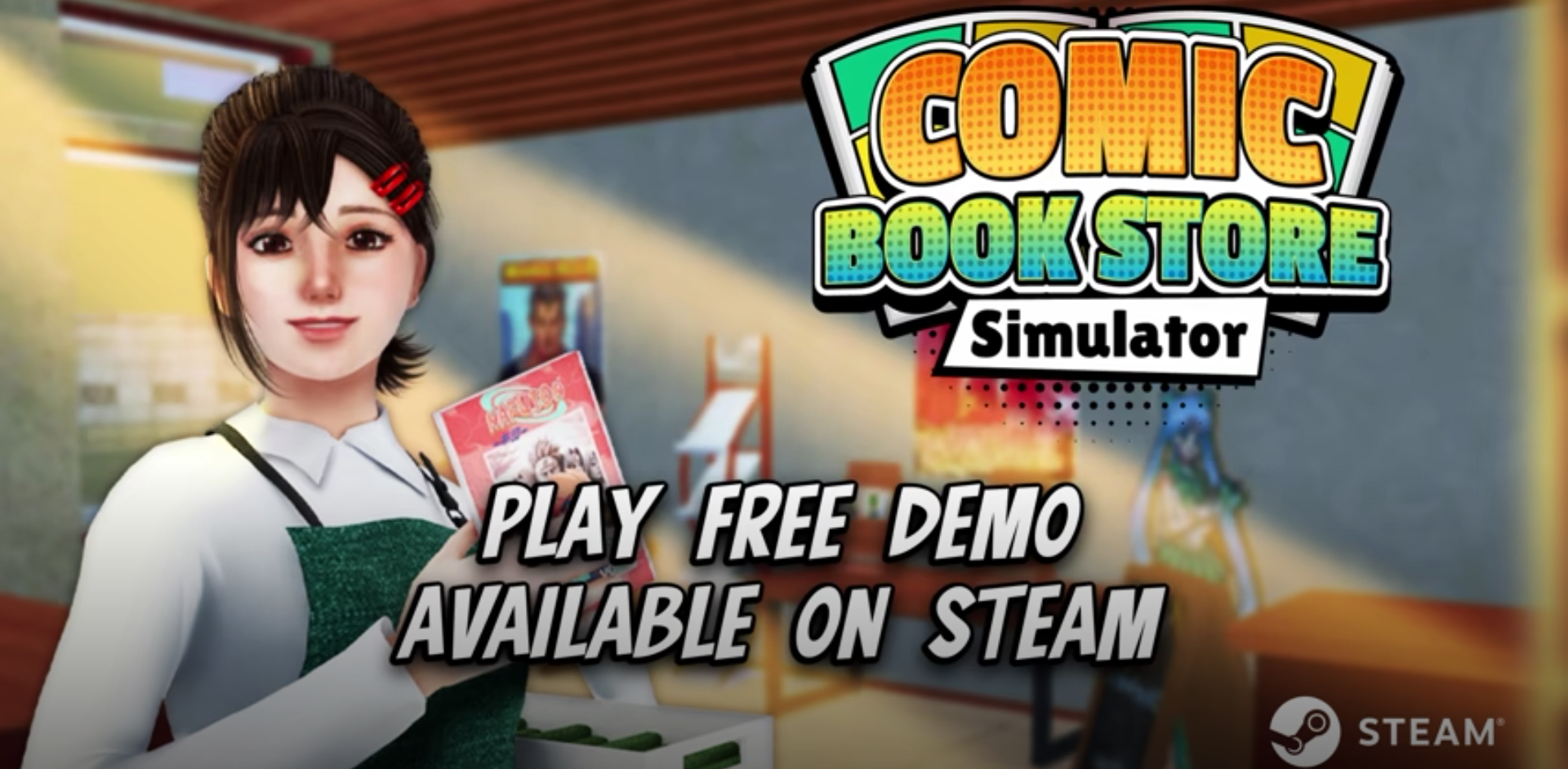 Comic Book Store Simulator Demo Now Live on Steam: Run Your Dream Geek ...