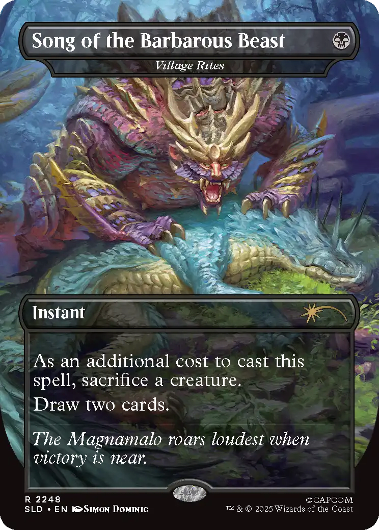 MTG x Monster Hunter Crossover Brings Fan-Favorite Monsters To Secret ...