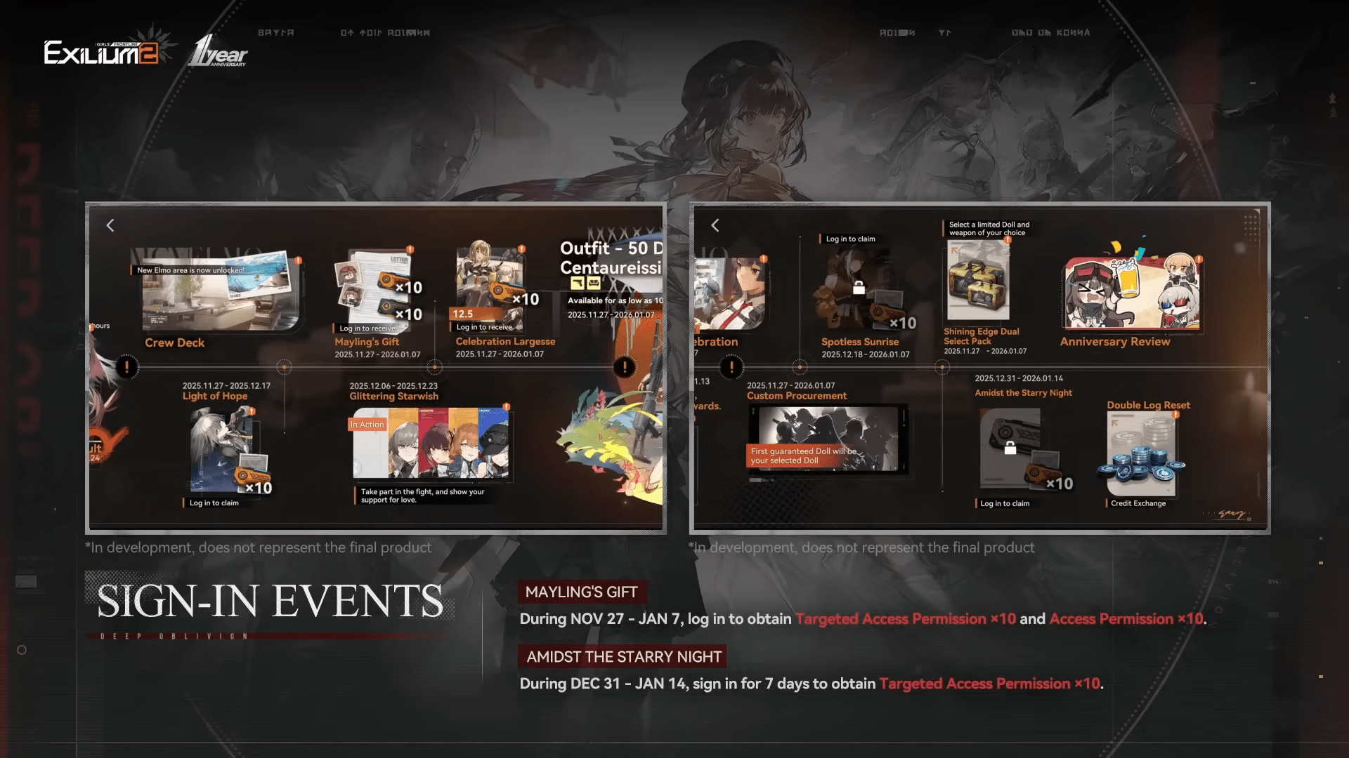 Girls’ Frontline 2: Exilium Celebrates EN’s 1st Anniversary With Its ...