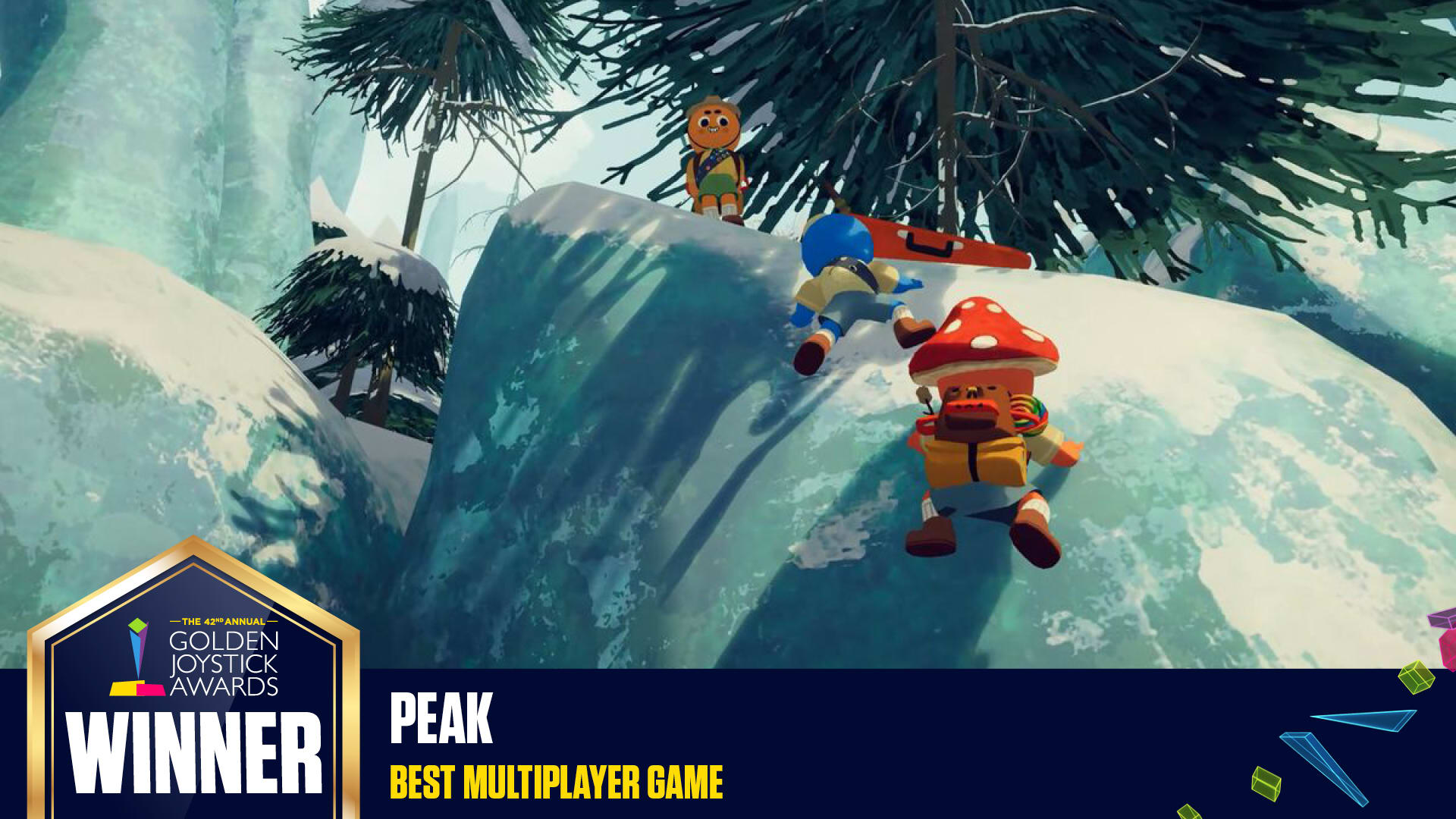 PEAK Awarded as Best Multiplayer Game at Golden Joystick Awards 2025 ...