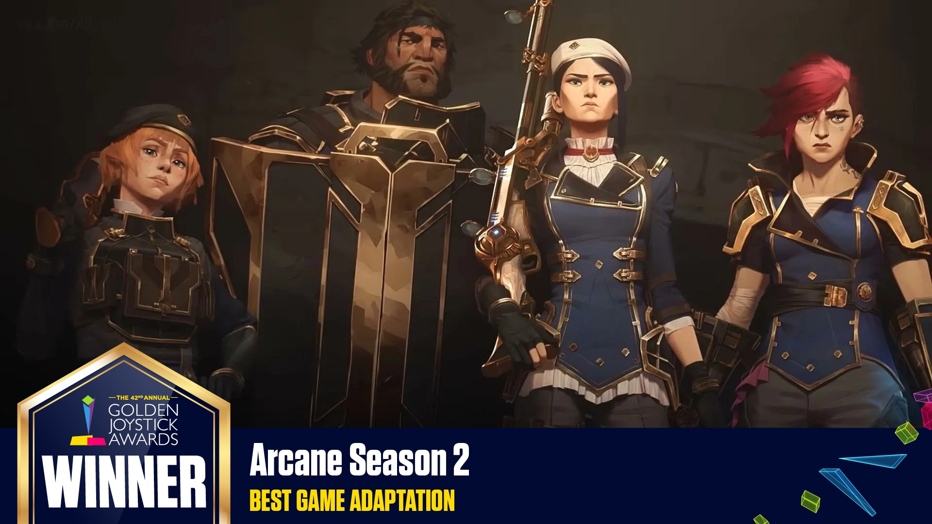 Arcane Season 2 Wins Best Game Adaptation Award at the Golden Joystick Awards 2025 - GameDaily