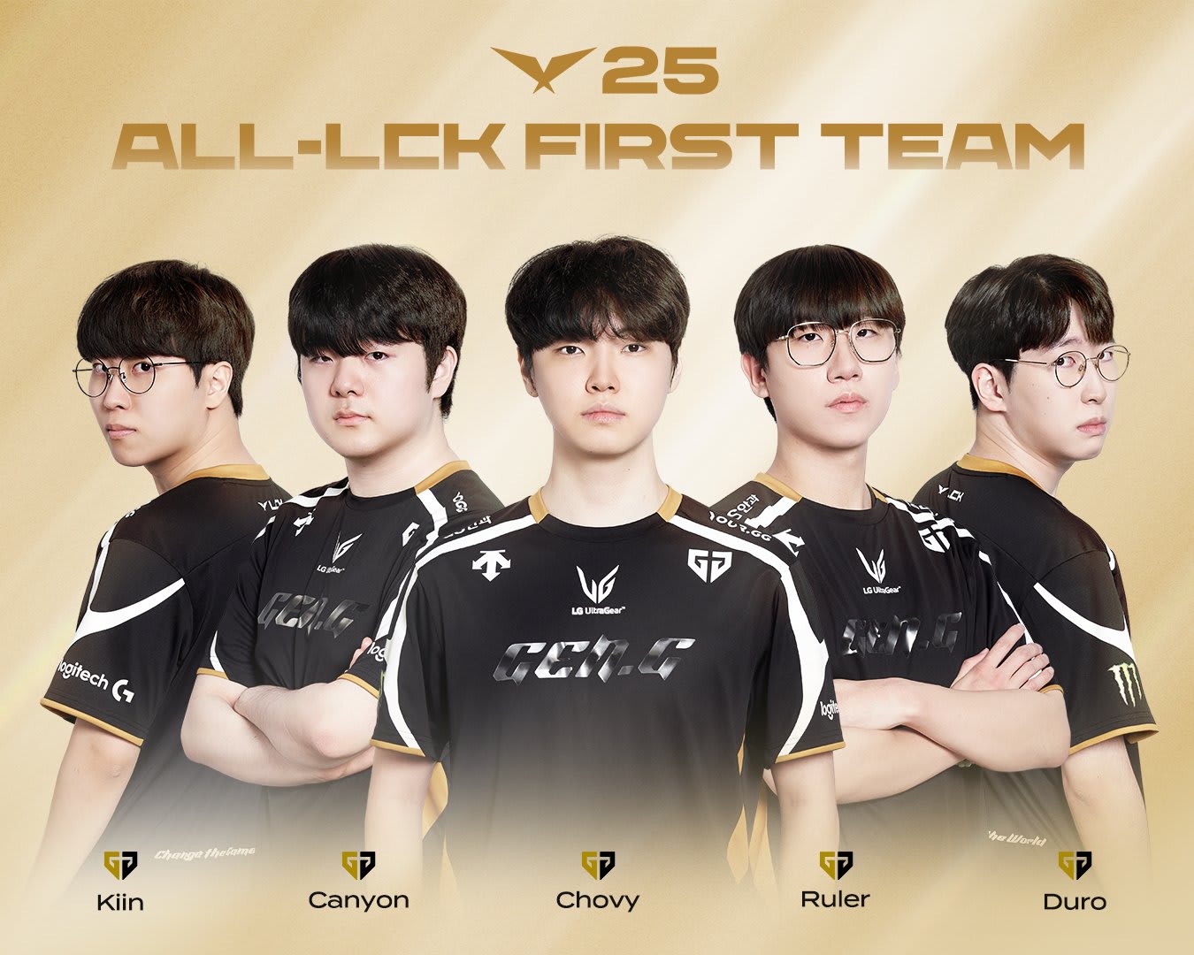 Gen.G's Entire Roster Awarded as All-LCK First Team - GameDaily