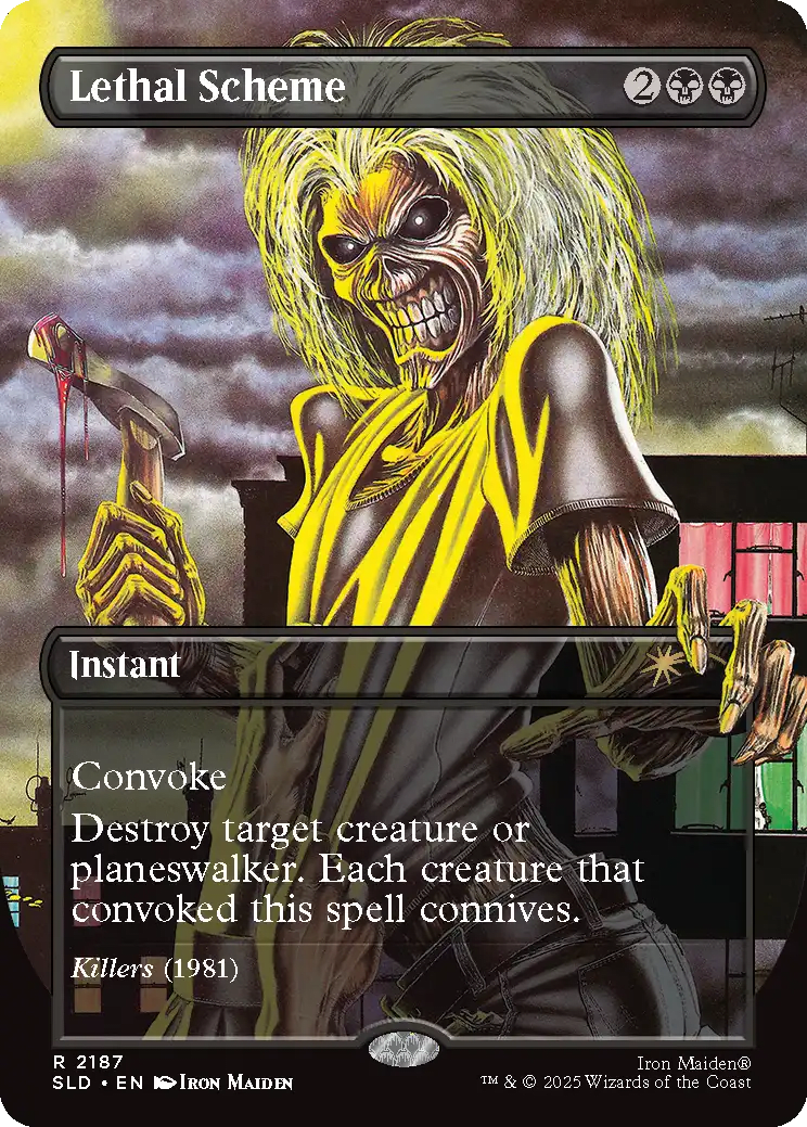 Magic: The Gathering Pays Tribute to Iron Maiden in New Secret Lair Drop - GameDaily
