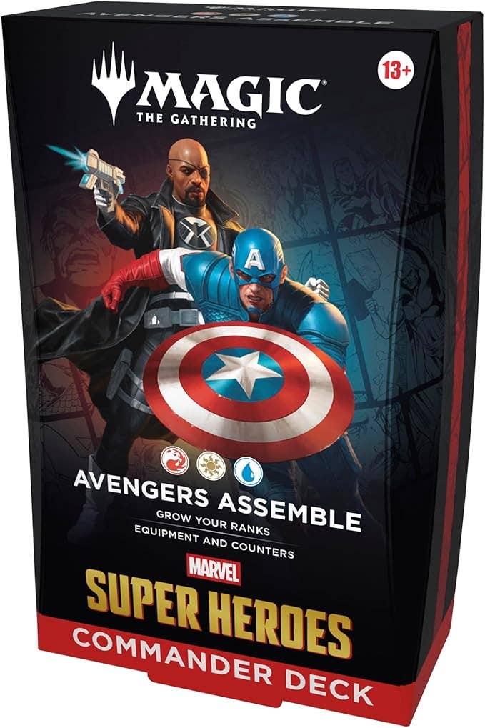 Marvel Super Heroes Commander Precons Revealed - GameDaily