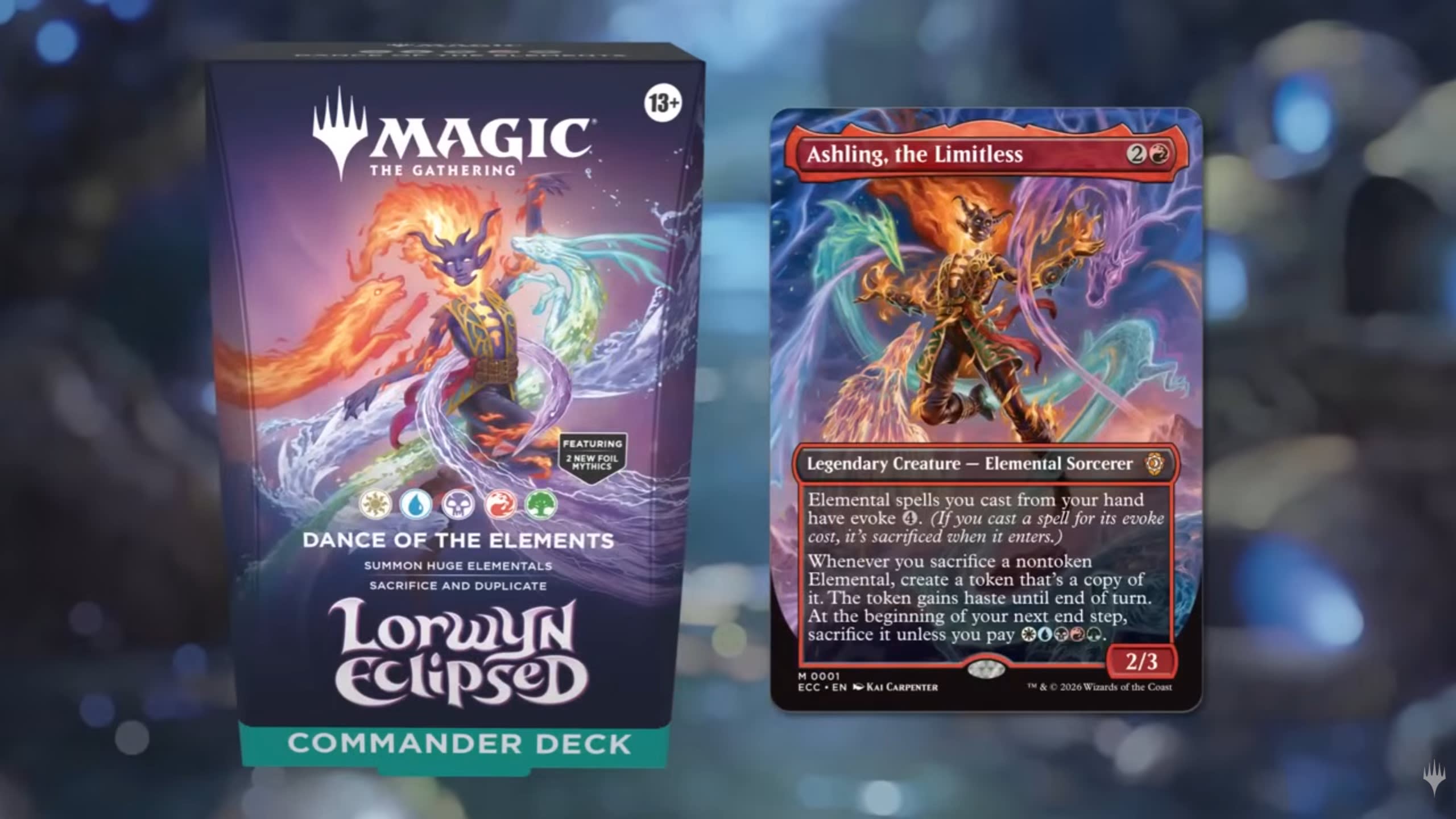 MTG Lorwyn Eclipsed Dance of the Elements Precon Deck List Revealed ...