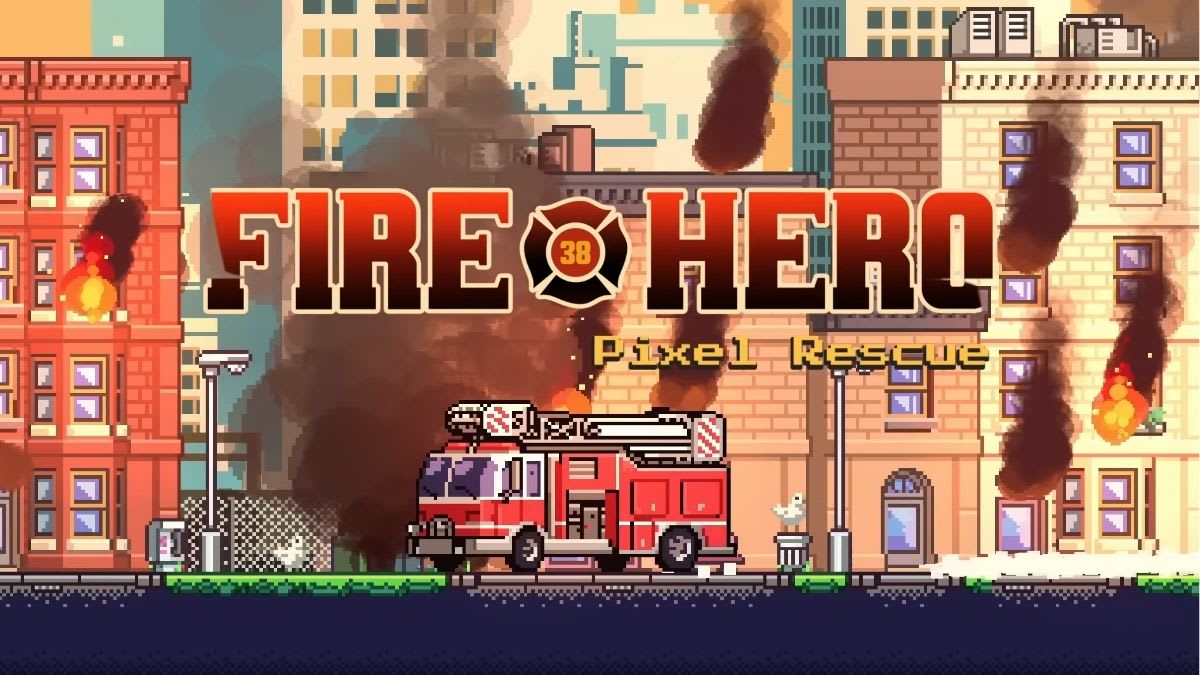 Fire Hero: Pixel Rescue Launches On PC With Cozy Pixel Art And High ...